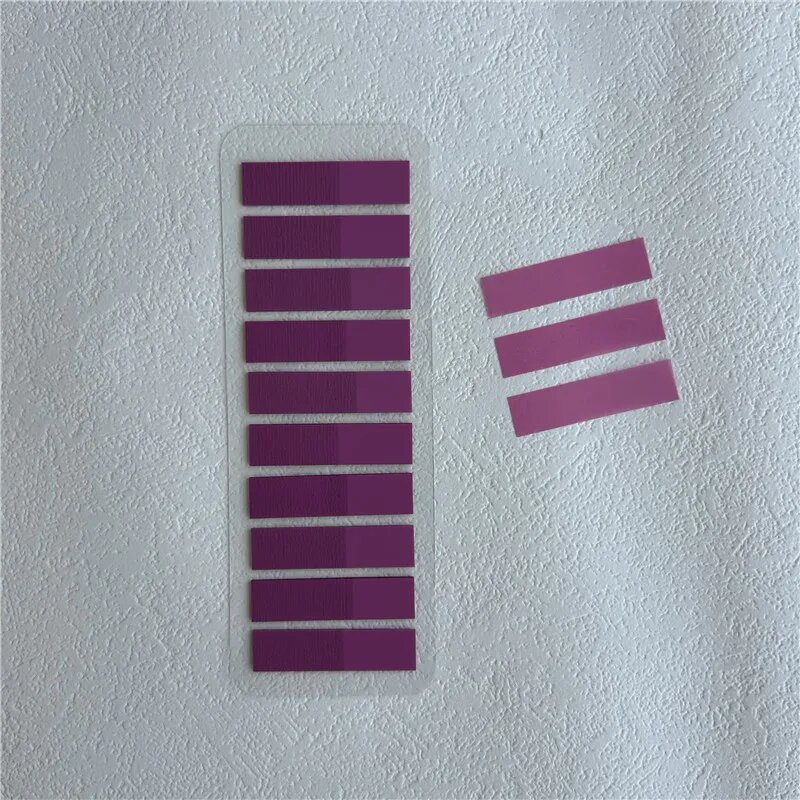 200 шт. самоклеящиеся маркеры страниц, прозрачные водонепроницаемые липкие заметки, классифицирующие файлы, флажки, наклейки-планировщики Фиолетовый, 200sheets