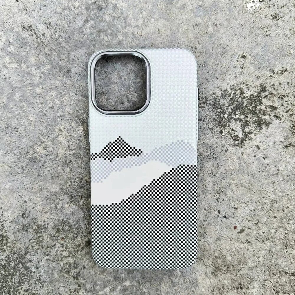 Серый чехол для iPhone 15 Pro, A10, Magsafe