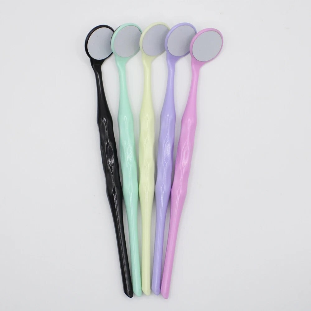 5 шт, зеркало для полости рта, отражатель для экзамена на передней поверхности, двухсторонние зеркала для полости рта, инструмент для стоматолога