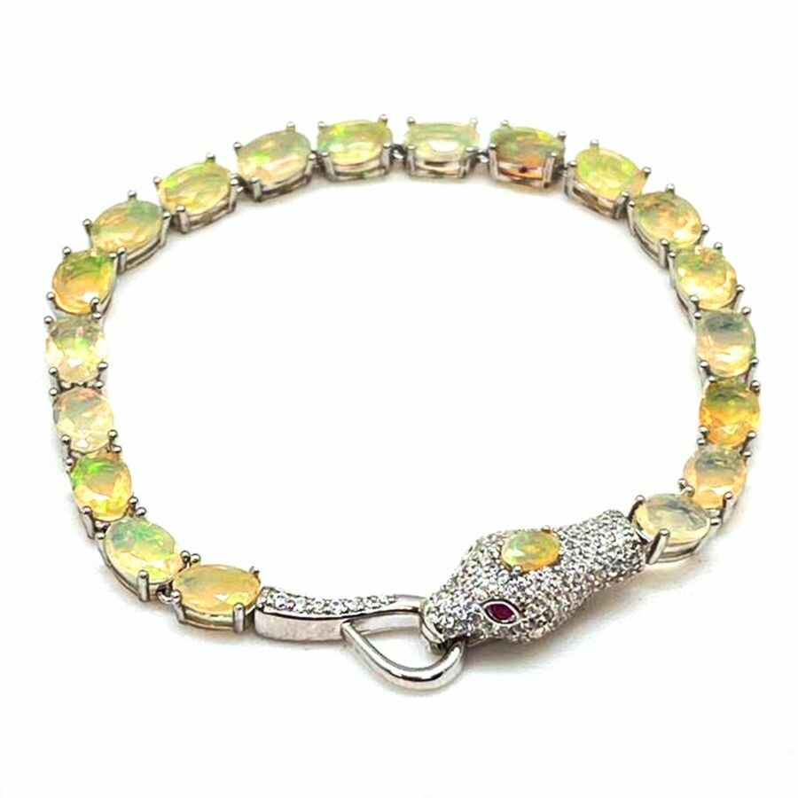 Браслет, опал