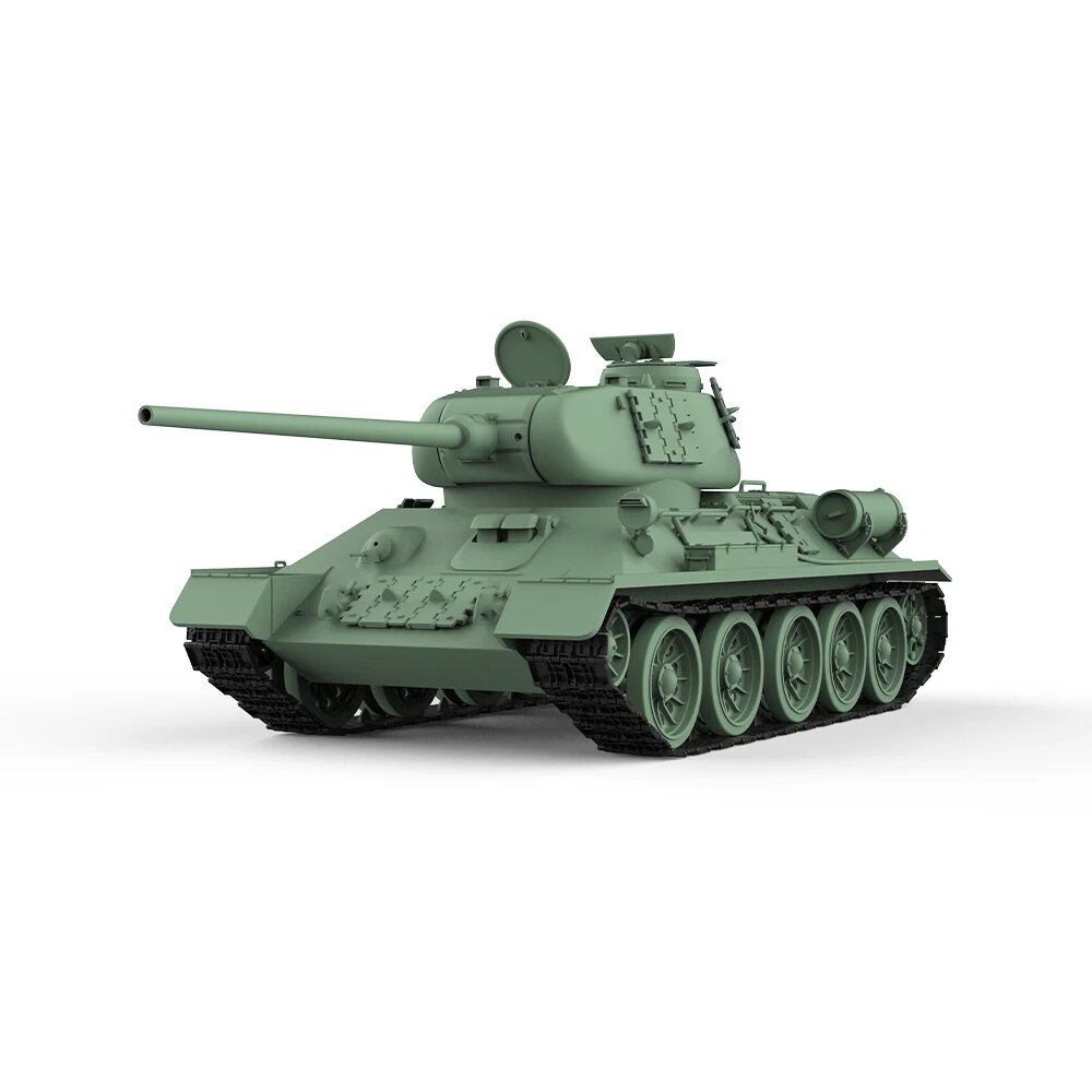 Модель танка Т-34-85/ЗиС-С-53 WarGaming 1/56 1/72 1/100 15 мм 15mm 100 scale