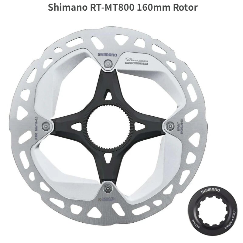 Shimano DEORE XT RT MT800 Ice Technology тормозной диск 160/180/203 мм 160mm Bulk AL