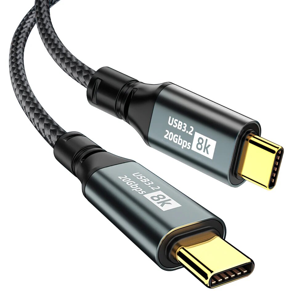Кабель USB 3.2 Gen 2 Type C-C PD 100W Nephy 3 м