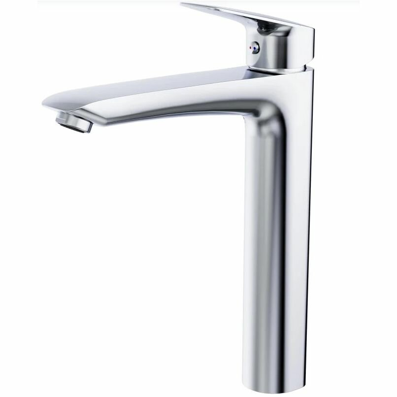 Смеситель для накладной раковины BelBagno (Бельбагно) Due без донного клапана, хром DUE-LMC-CRM-W0