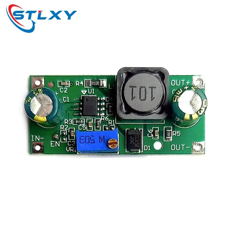 STLXY DC-DC 12В-120В понижающий модуль 1.5В-48В 1.5А