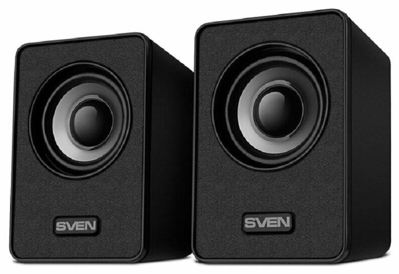 Акустическая система 2.0 SVEN 135, черный, USB, мощность 2x3 Вт(RMS)
