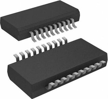 Микросхема ANALOG DEVICES ADE7759ARSZ IC electric energy meter CF pulses, serial, SPI SSOP20 25mW, 1 шт