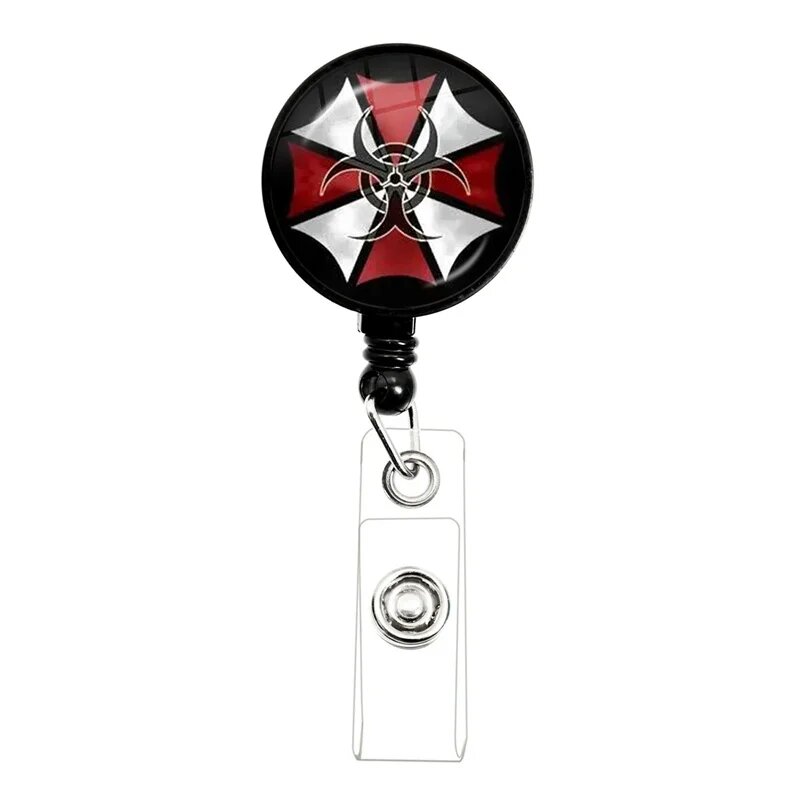Бейдж-катушка Umbrella Corporation Resident Evil, Metal color: 12 — фото 1