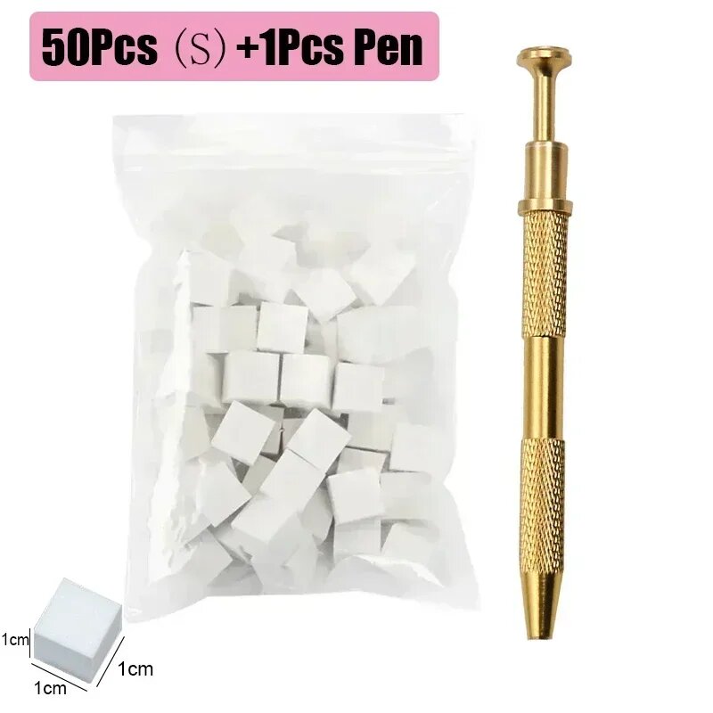 Набор для градиентного маникюра 50Pcs Gold set