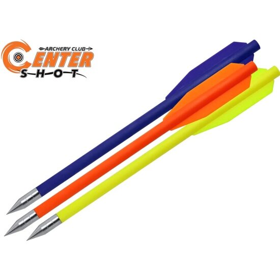 Дротики Centershot для арбалетов-пистолетов пластиковые 3 цвета (12 шт.)