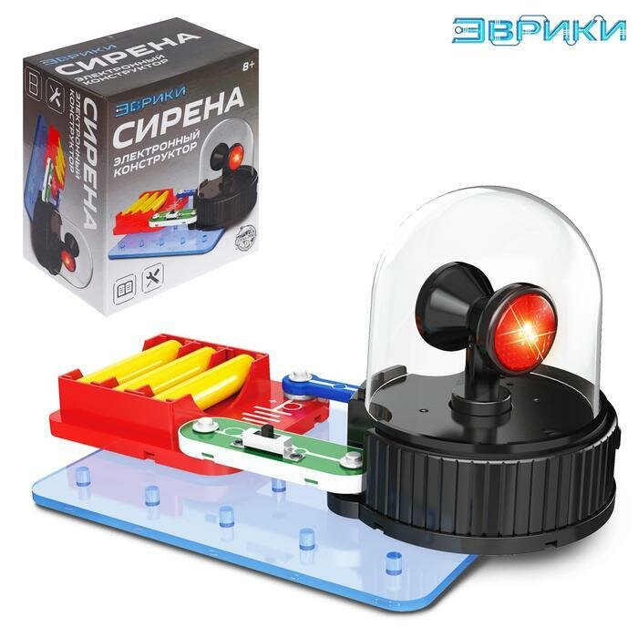 Электронный конструктор Эврики "Сирена", 10 элементов (650)
