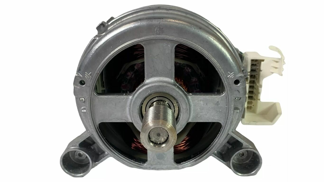 Двигатель для стиральной машины ZANUSSI (занусси) 124212307, 1242123055 (20584.513, 584513.3, 8 клемм, круглый)