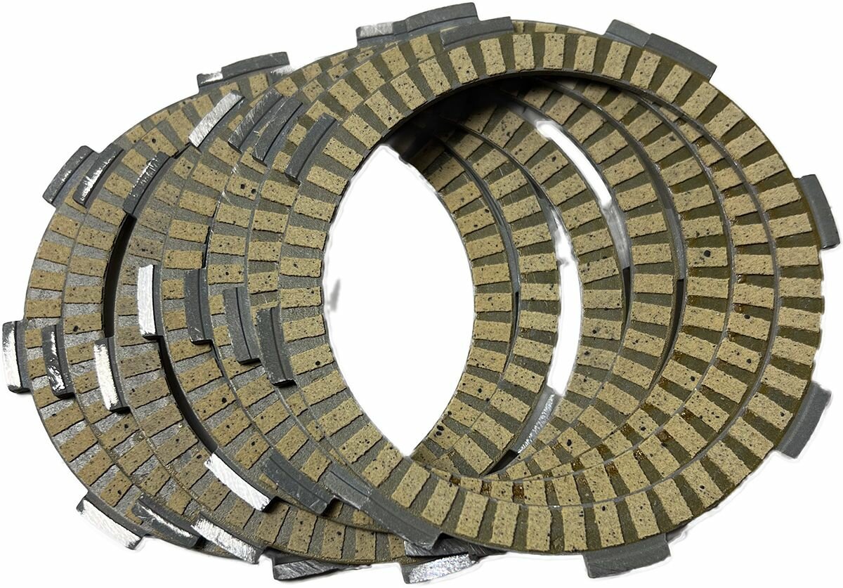 Диски сцепления (комплект)172FMM-3A (CB250-F) X-TECH на мотоцикл, питбайк, эндуро.