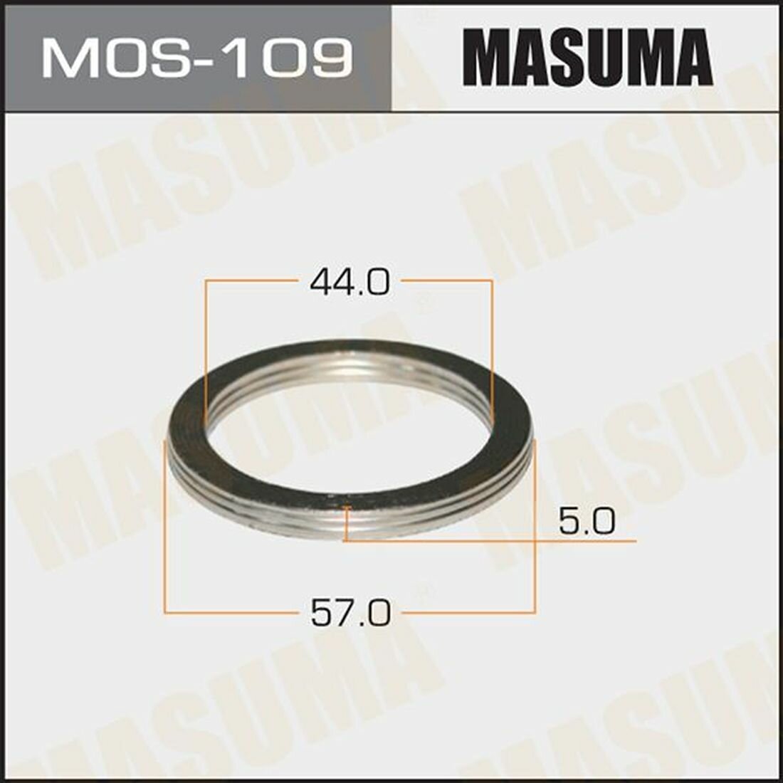 Кольцо уплотнительное глушителя Masuma 44х57 MOS-109 1шт.