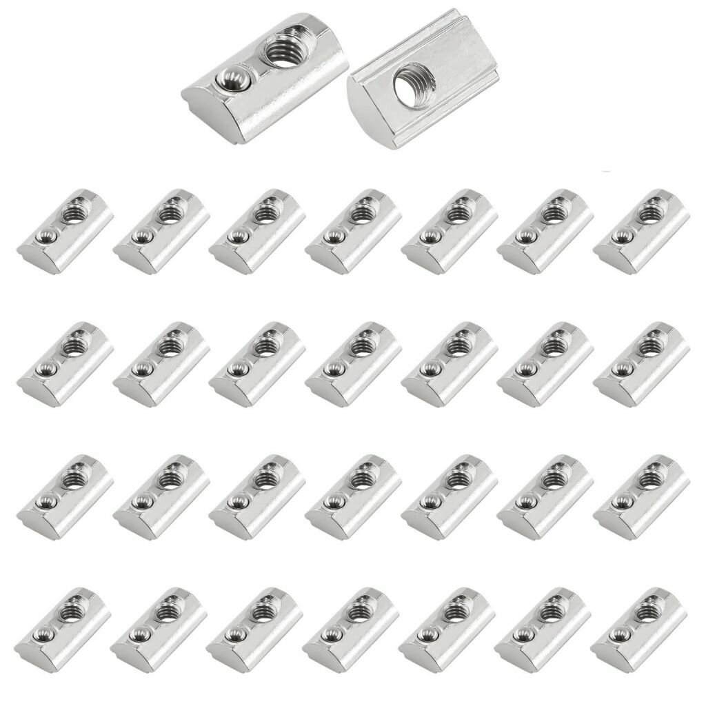 Принадлежности для инструментов, (30 шт.) принадлежности для шрапнельных гаек из алюминиевого профиля-тип M4-30