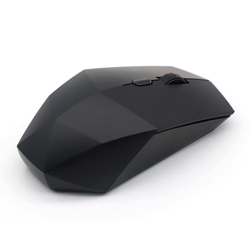 Lenovo Wireless Mouse, Black Diamond 2 Quiet Wireless Office Mouse, Desktop Mouse, Laptop Mouse