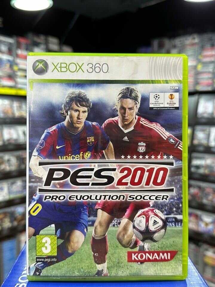 Игра PES 2010 (Xbox 360) (Box)