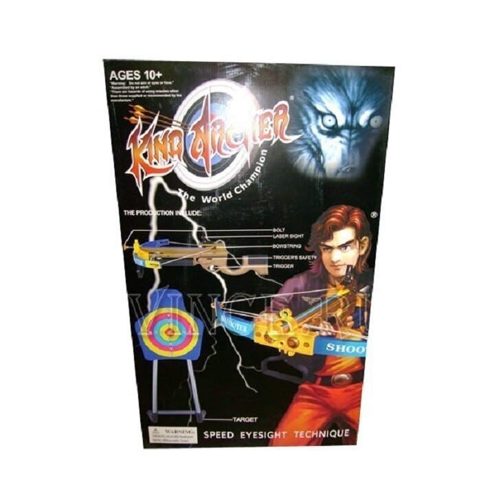 Арбалет детский с напольной мишенью