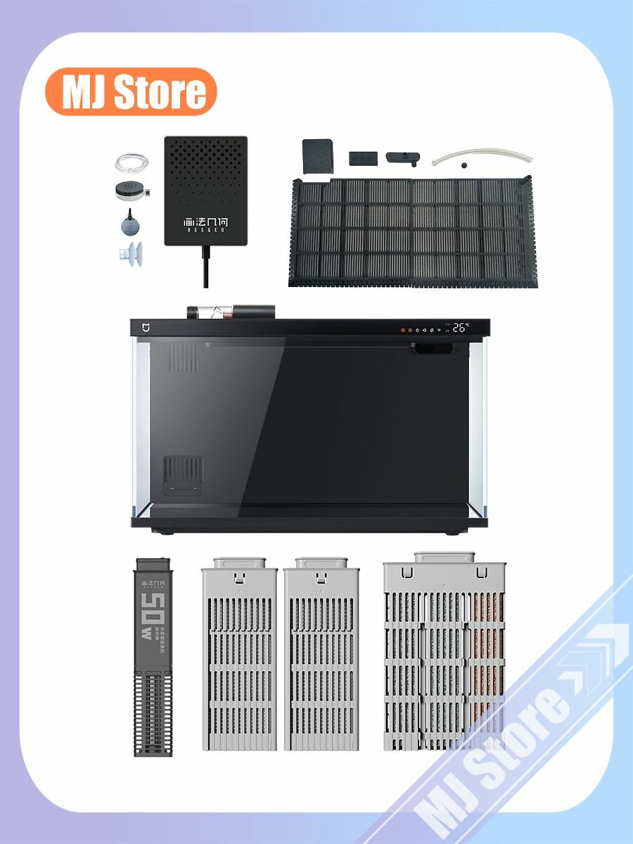 Умный аквариум Xiaomi Mijia Smart Fish Tank MYG100 , комбинаторика 3