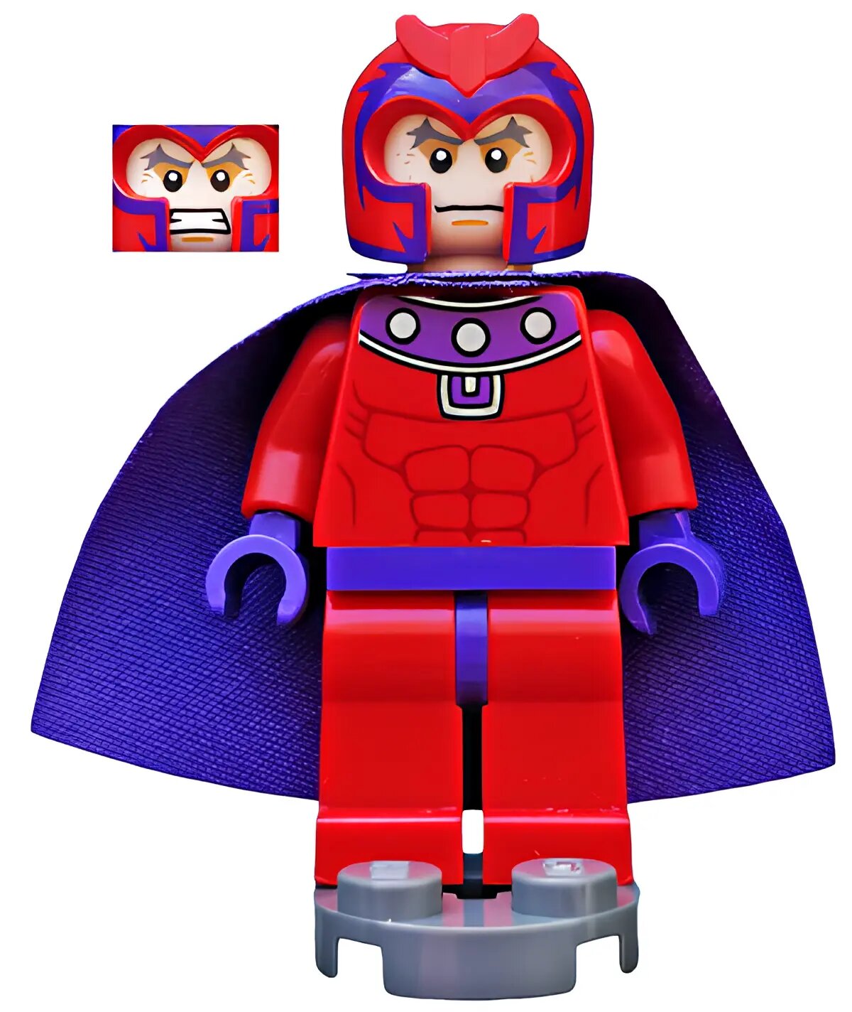Минифигурка Lego Magneto - Red Outfit, Cloth Cape sh0031 U