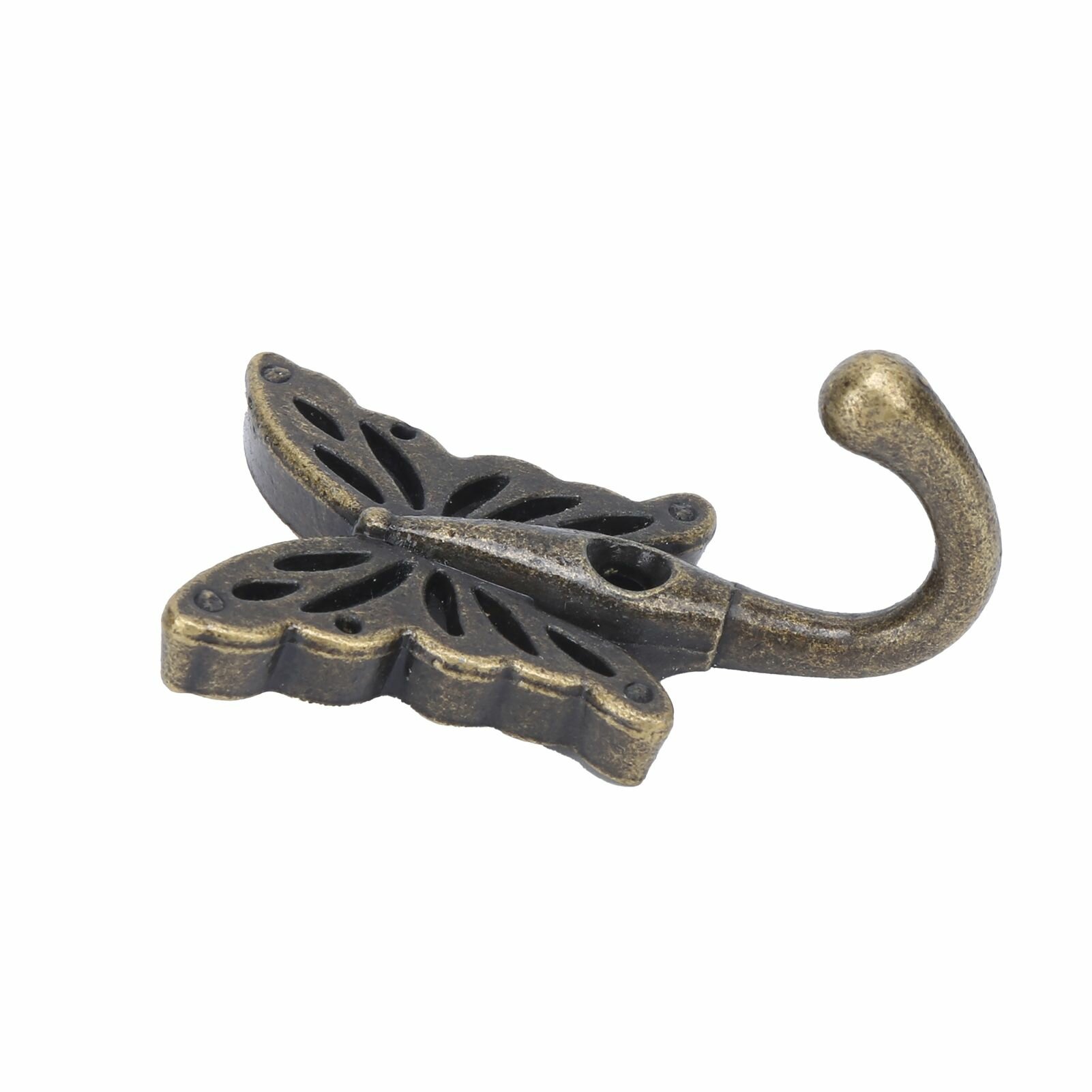 5 шт. винтажные крючки из цинкового сплава, прочные настенные вешалки из кованого железа для подвешивания сумок, полотенец, шарфов, декоративных крючков