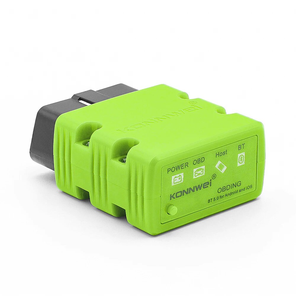 KONNWEI ELM327 V1.5 Bluetooth 5.0 OBD2 сканер PIC18f25k80 для Android/IOS ODB2 ELM 327 V1 5 Green
