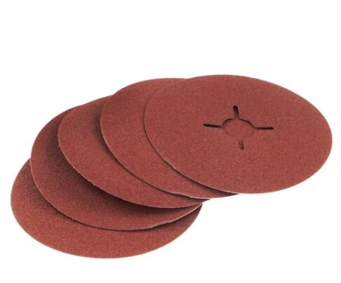 Круг фибровый ELITECH 1820.167800, 125х22 мм, Р100, 5 шт.