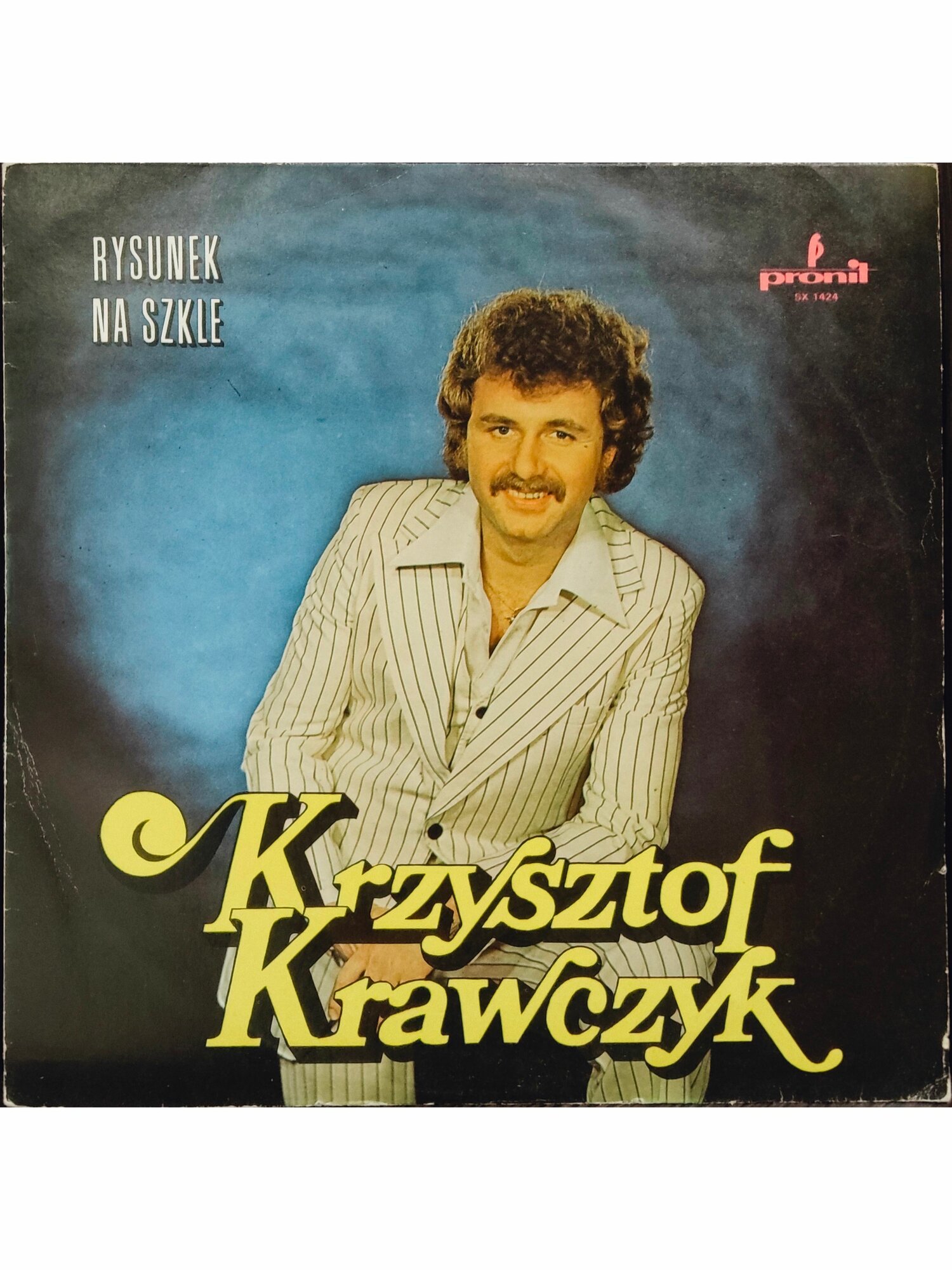 Виниловая пластинка Pronit Krzysztof Krawczyk "Rysunek na szkle" LP, 1976, Польша, 12", NM