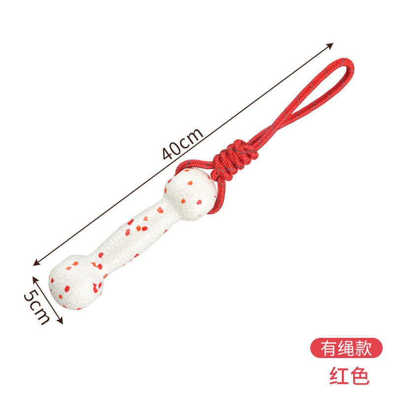 Игрушка-косточка для питомцев Meianju для чистки и измельчения костей, интерактивная игра в перетягивание каната на