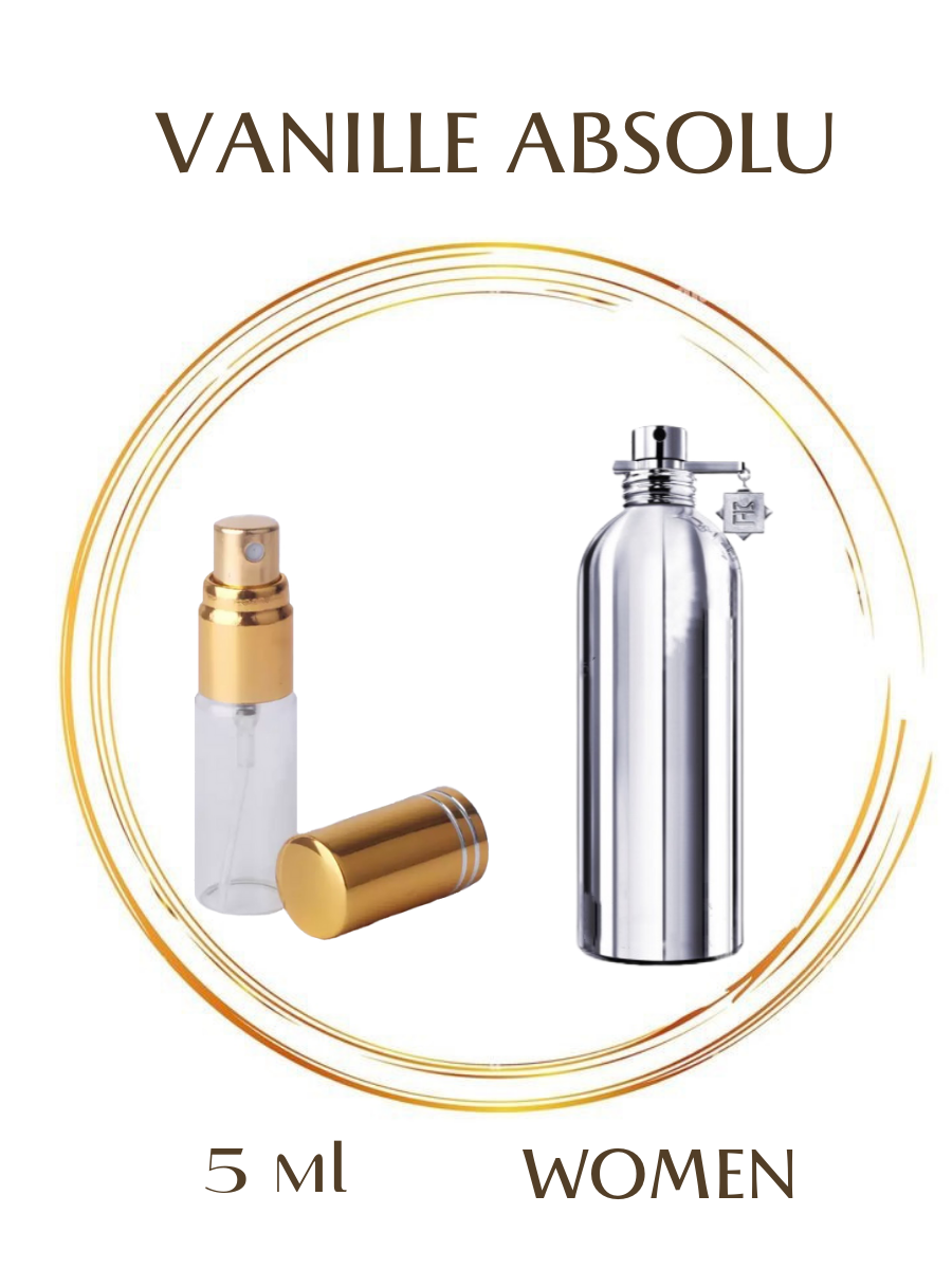 Духи парфюм Vanille Absolu спрей 5 мл женские, восточные, гурманские