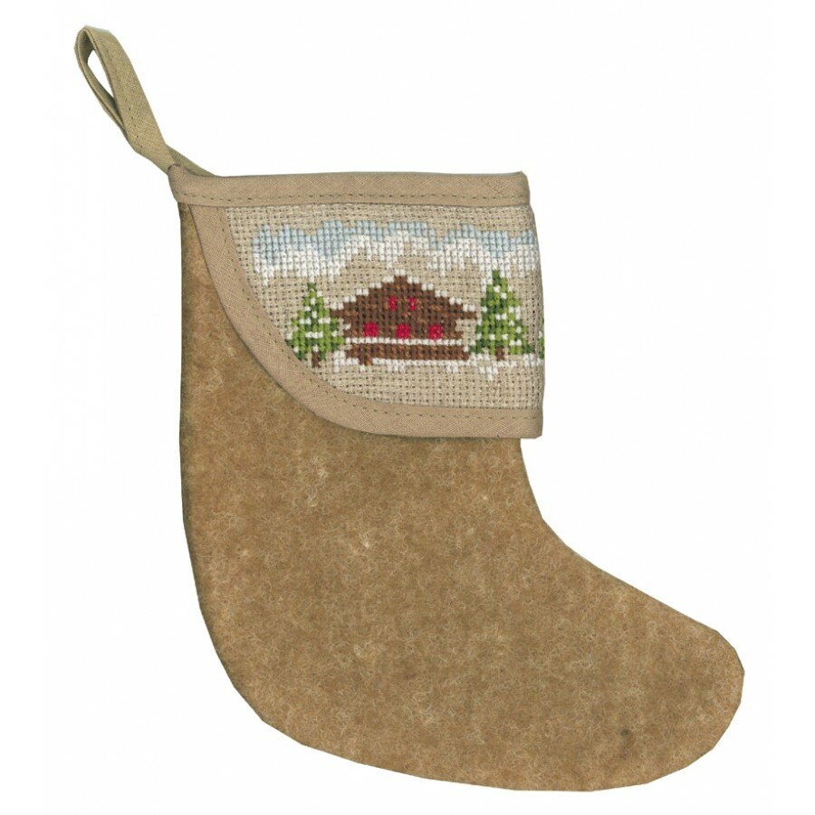 Набор для вышивания сапожка для подарков CHALET (Шале)