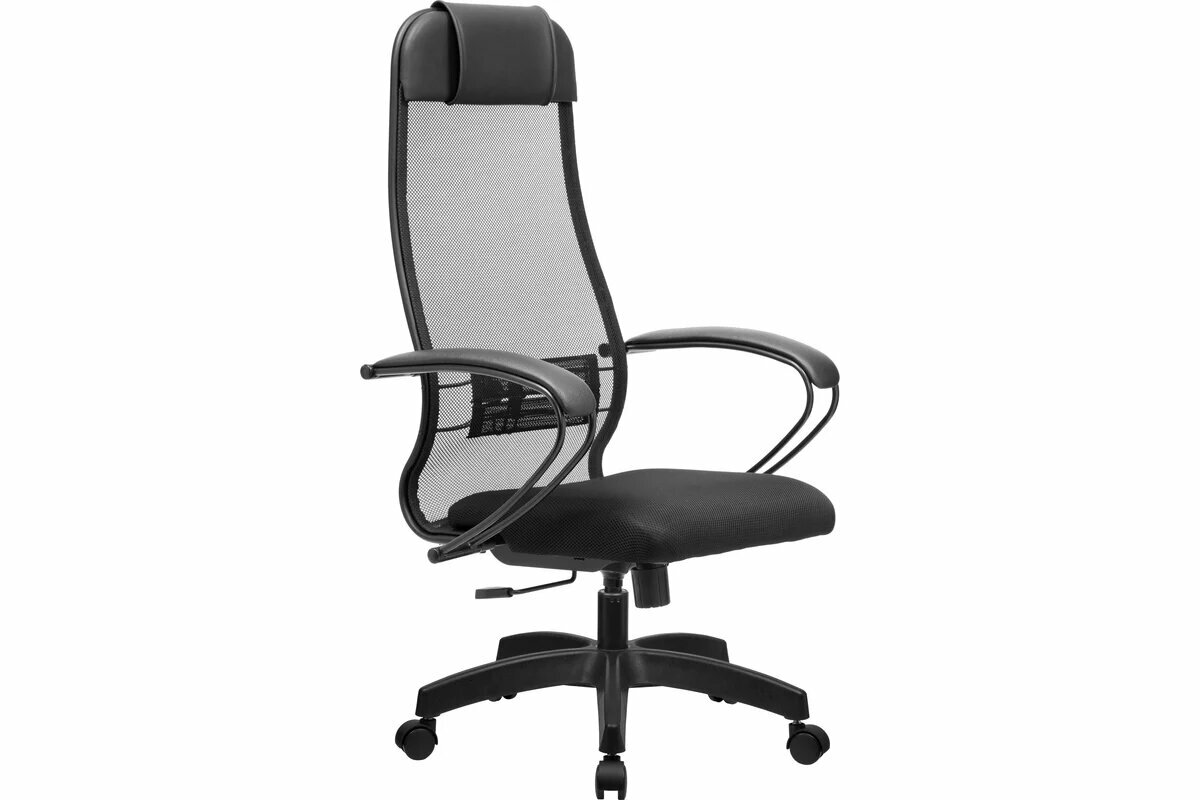 Z312634457 / Кресло метта 11 MPRU, на колесиках, сетка/ткань, 1шт. в комплекте черный [z312634457]