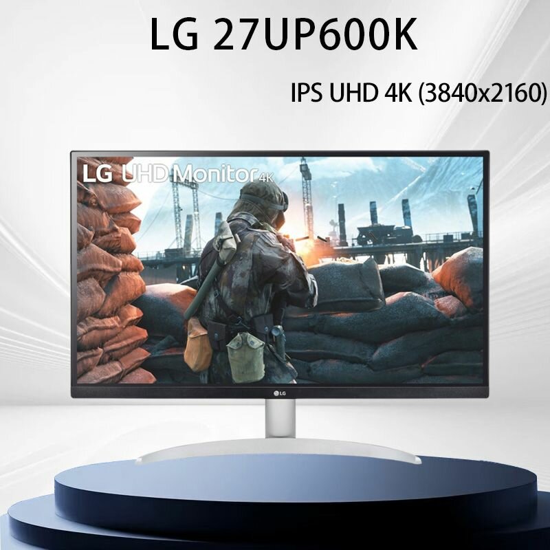 LG 27" Монитор 27UP600K, белый