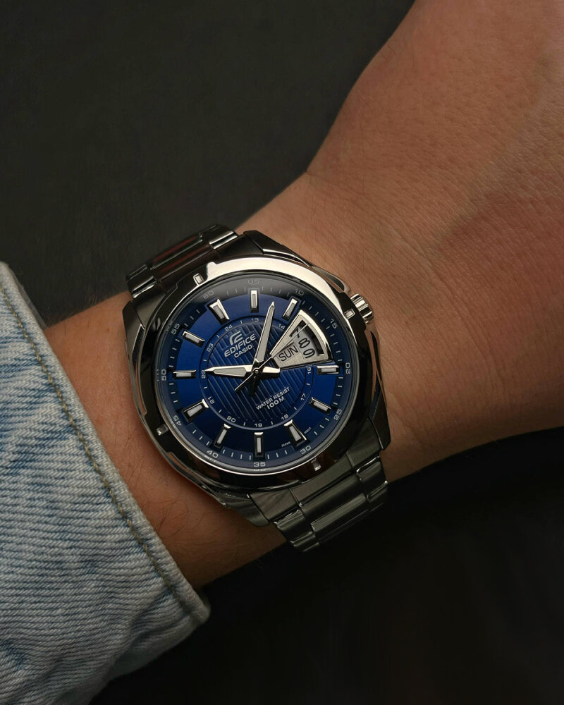 CASIO Edifice, синий — фото 1