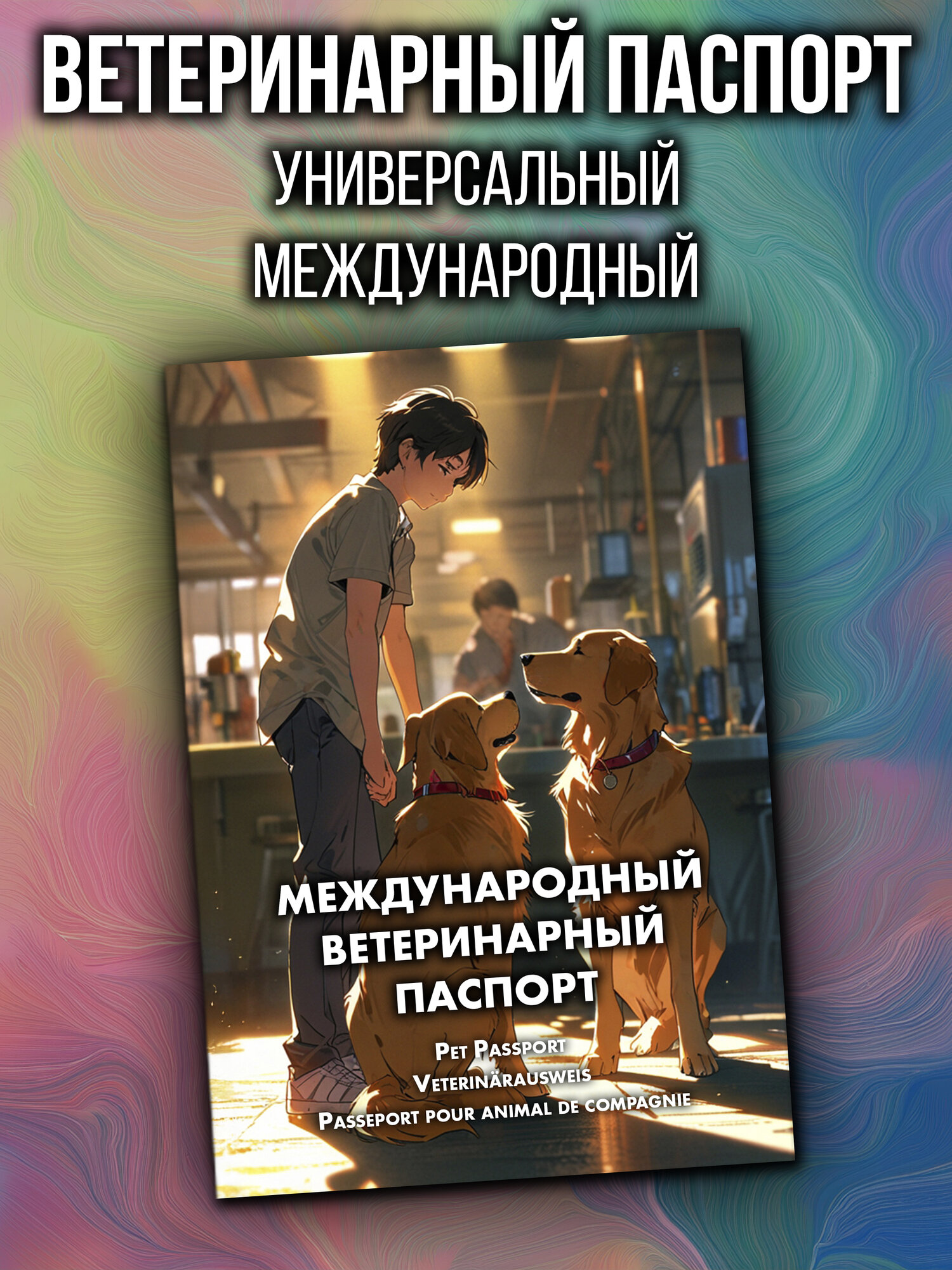 Ветеринарный паспорт для кошек, собак и любых других домашних животных, международный