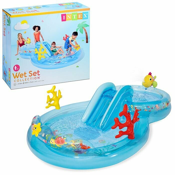 Игровой центр с бассейном