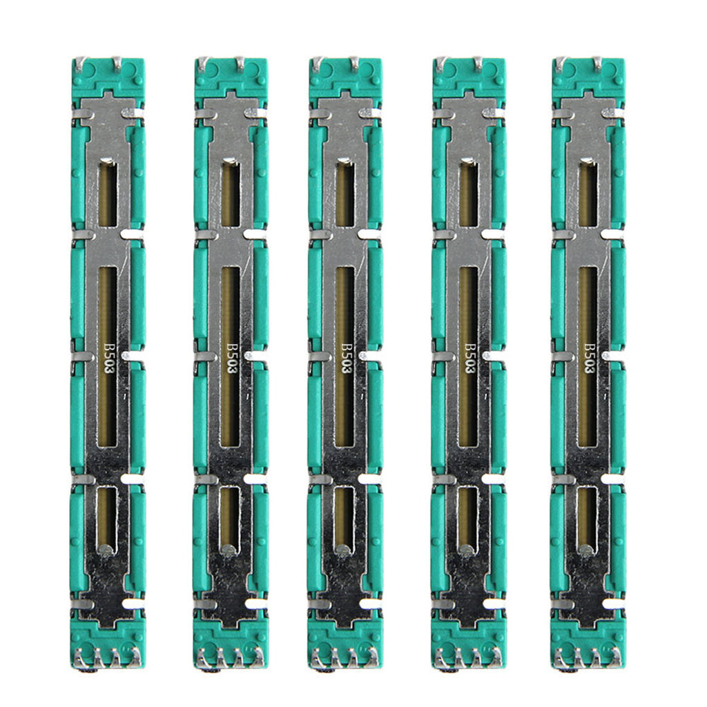 Микшер Behringer Soundcrafts, Фейдер 75 мм, Потенциометр A10KX2, A20K / B20K/ B50K