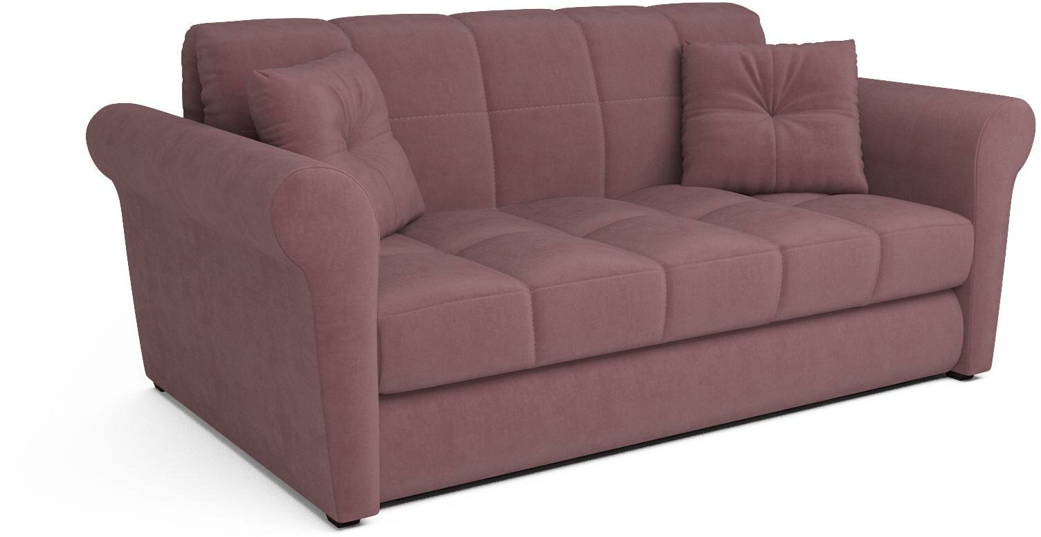 Диван Mebel-ars Гранд Велюр Пудра Размеры: Высота 830мм Глубина 1040мм Ширина 1830мм