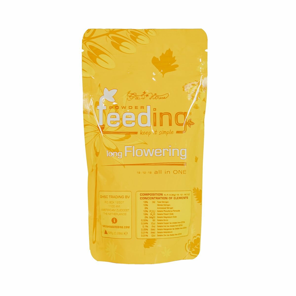 Удобрение Powder Feeding Long Flowering 125 г