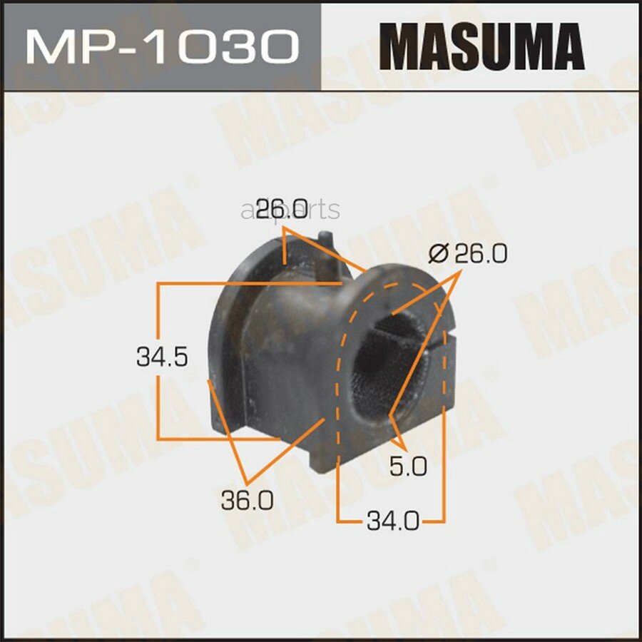 MASUMA MP1030 втулка стабилизатора