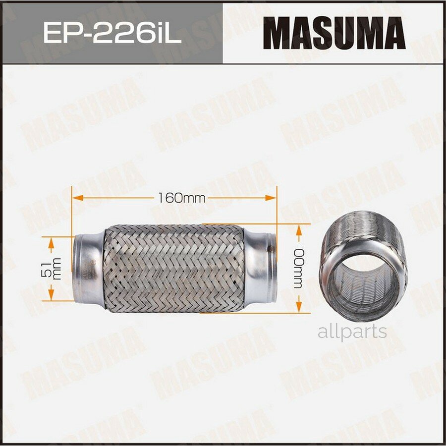 MASUMA EP-226IL Гофра глушителя