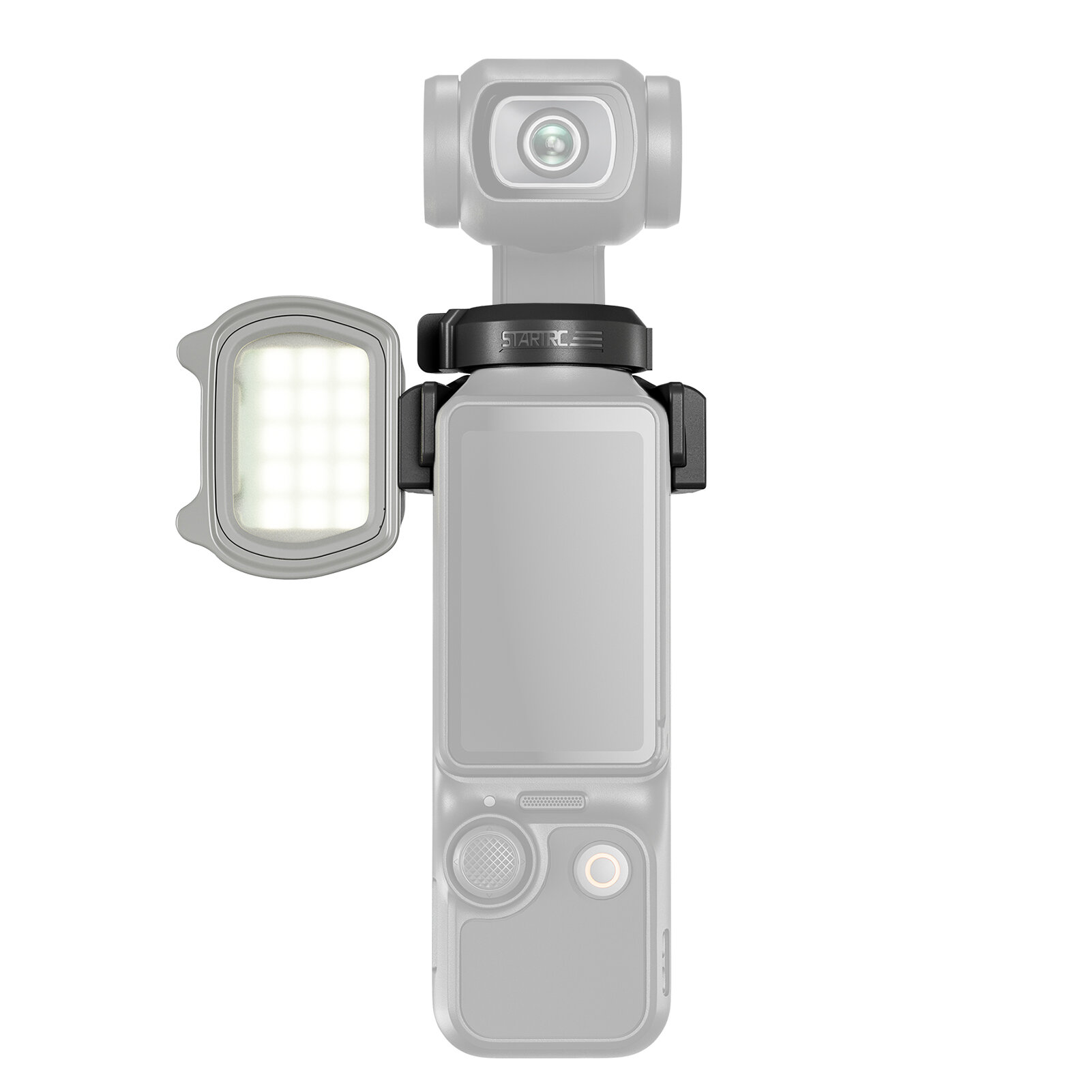 STARTRC Mini Magnetic Fill Light LED Video Light 3 режима освещения 3 уровня яркости Встроенная сменная батарея для DJI Pocket 3
