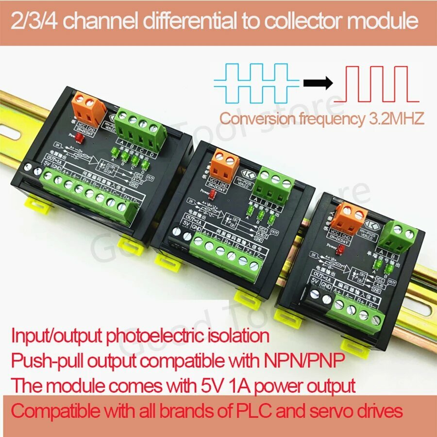 Servo кодер 4 канала KN-PQ4S — фото 1