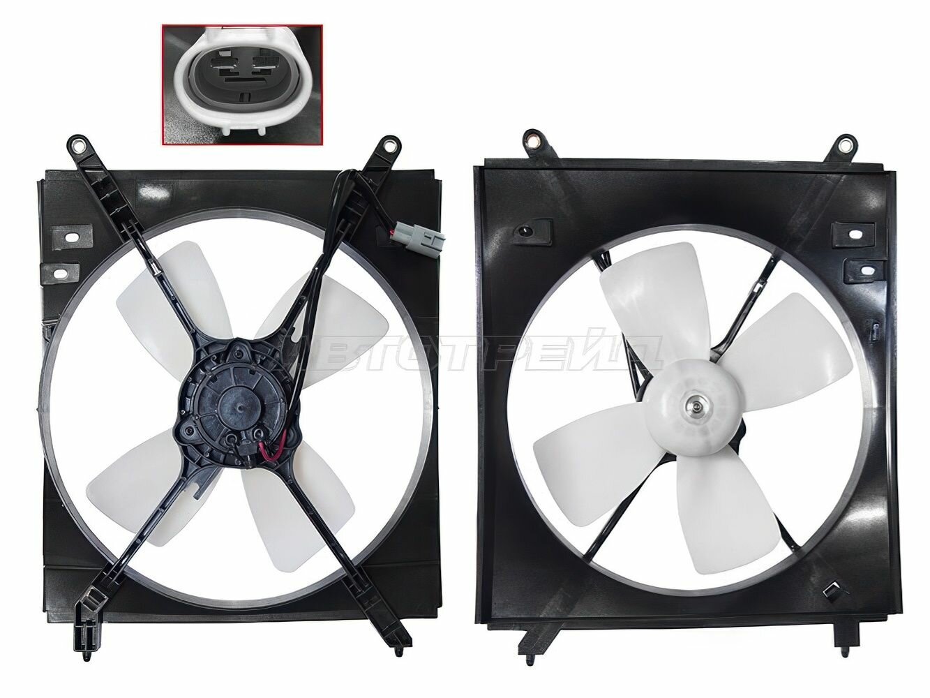 Диффузор радиатора кондиционера в сборе для Тойота Камри, Марк арт STTY372030 SAT