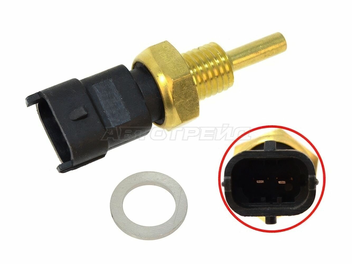 Датчик температуры охлаждающей жидкости для Опель Астра G, H, J, Корса B, C арт ST2060047 SAT