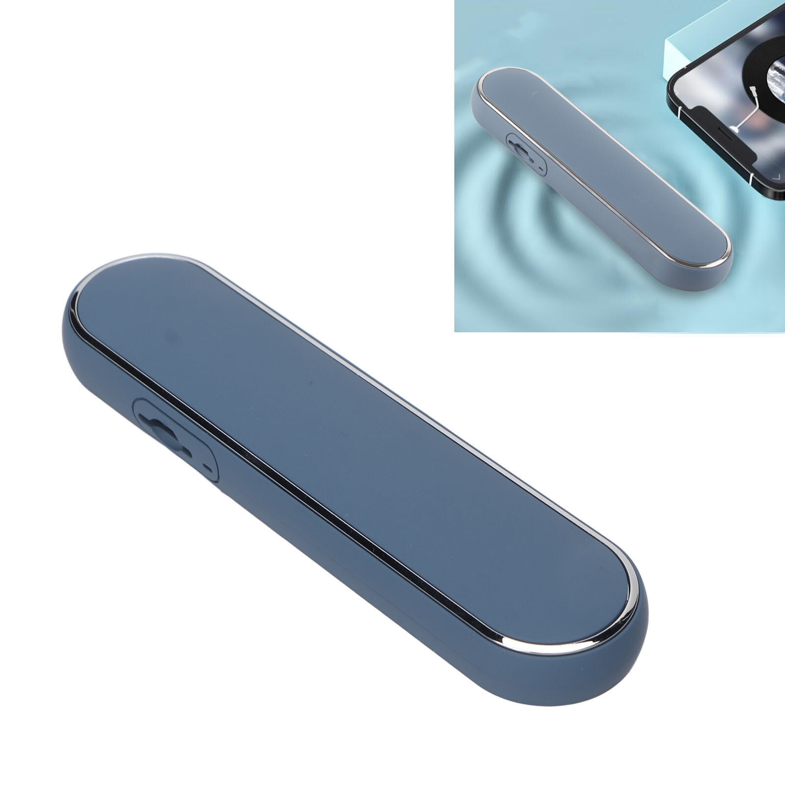 Динамик под подушку портативный беспроводной костный проводящий белый шум для IOS для Android синий, 400mAh, 5.0, стерео, 8GB карты памяти, 10 часов работы, ABS, 1 шт.