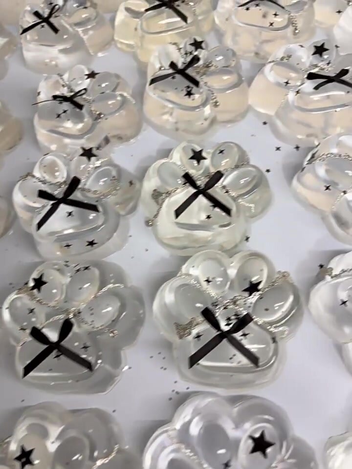 Сквиш-антистресс "Conflate", 2 штуки в наборе, белая лапка+котик, таба лапка сквиш