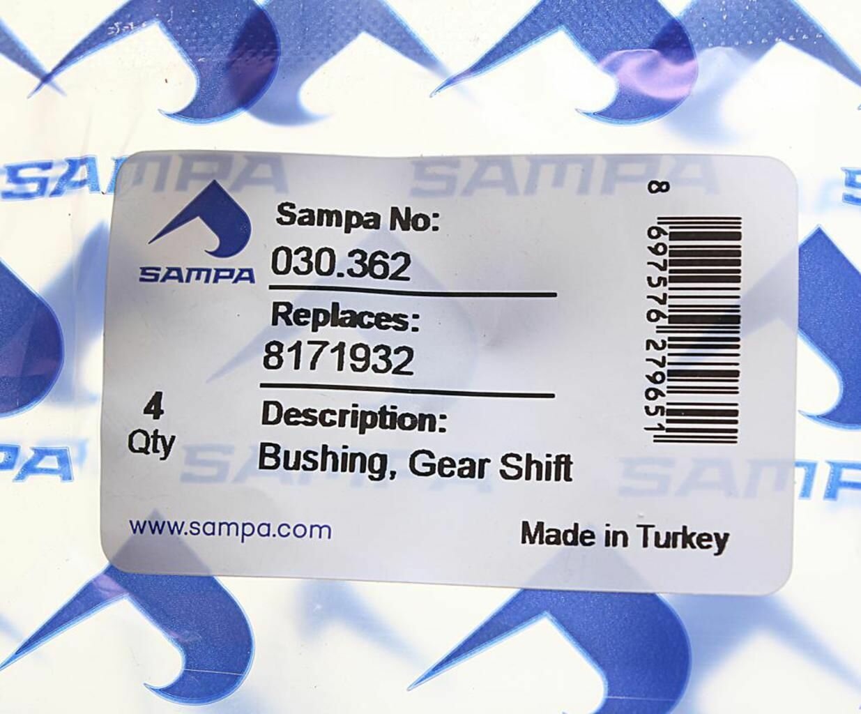 Втулка кулисы КПП для Вольво FH12 арт 030362 SAMPA