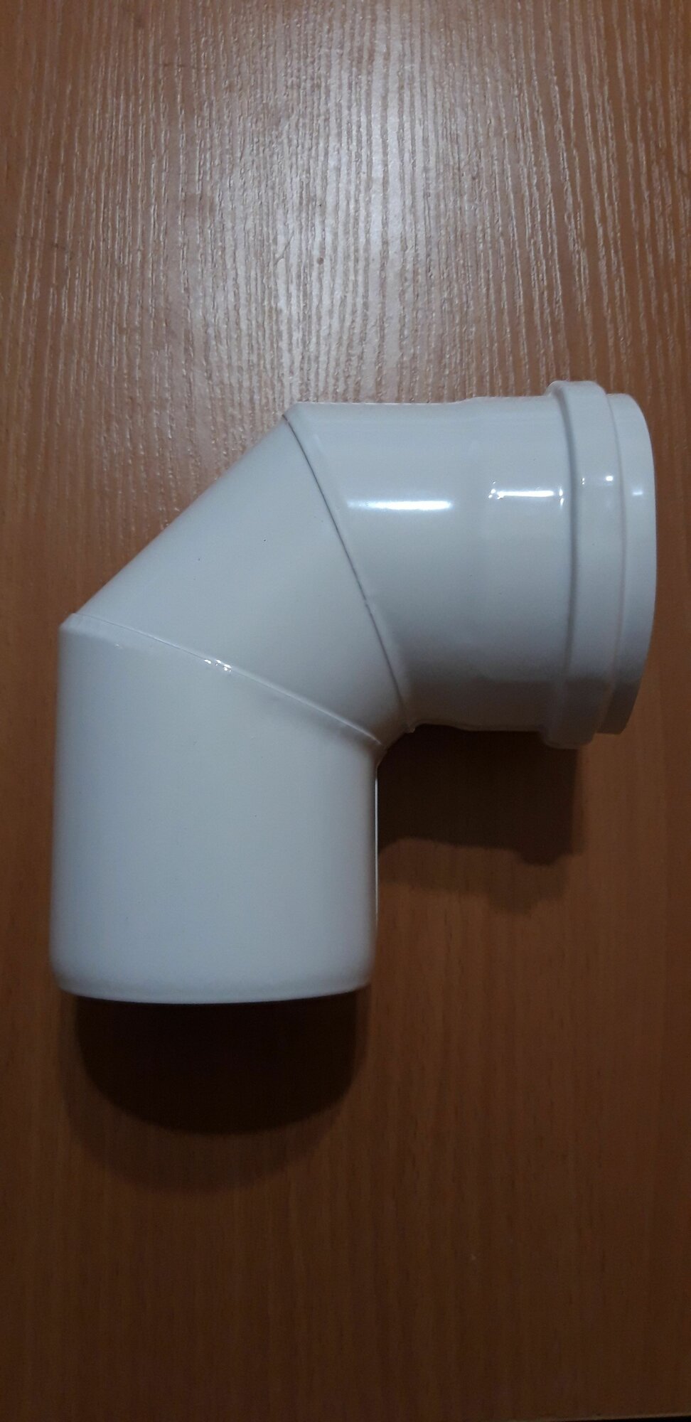 Колено для дымохода D 80.90 RAL9016