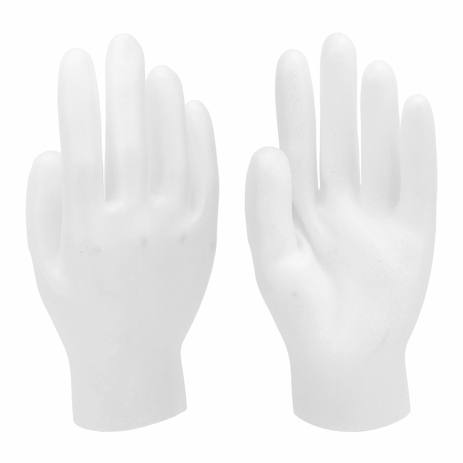 2 пары увлажняющие силиконовые перчатки эластичная ручная крышка спа -гель увлажняющие перчатки для прозрачной сухой треснувшейся кожи